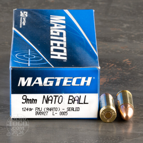 Bulk 9mm Luger (9x19) Ammo by Magtech for Sale - 1000 Rounds