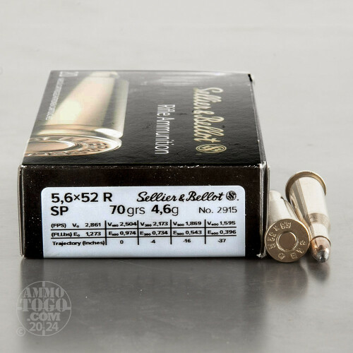 5.6x52mm Rimmed Ammo for Sale - AmmoToGo.com