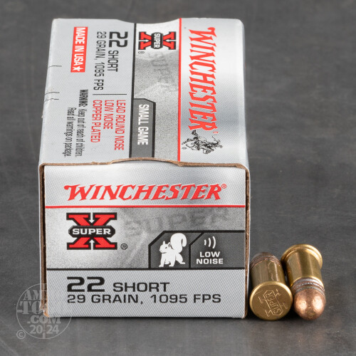 Cheap 22 Short ammo - Bulk Winchester Lead Round Nose (LRN) 500 Round Packs