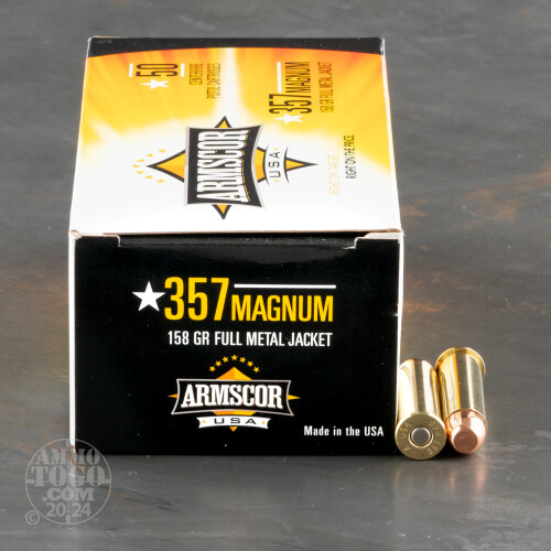 Cheap 357 Magnum ammo - Bulk Armscor Full Metal Jacket (FMJ) 1000 Round ...