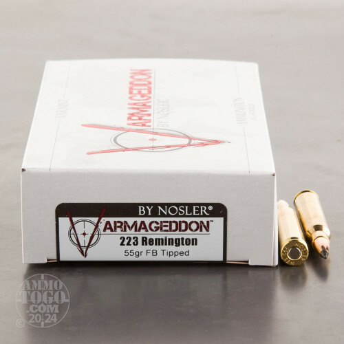 223 Remington Polymer Tipped Ammo for Sale by Nosler Ammunition - 20 Rounds