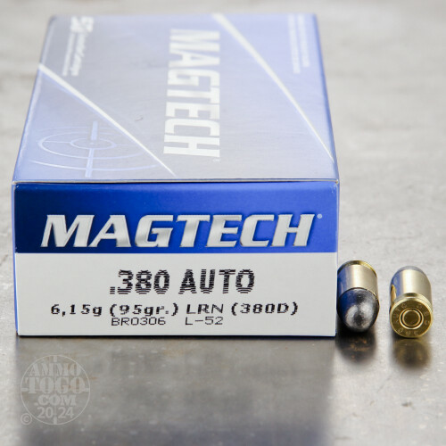 380 Auto (ACP) Ammo - 8 Rounds of 60 Grain Pre-Fragmented by Magsafe Ammo