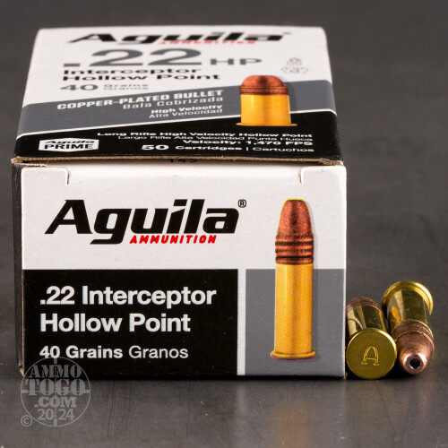 22 Long Rifle (LR) Copper-Plated Hollow-Point (CPHP) Ammo for Sale by ...