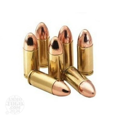 9mm Luger (9x19) Ammunition for Sale. Federal 124 Grain Full Metal ...