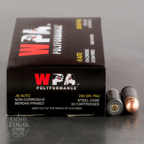 Bulk 45 ACP (Auto) Ammo by Wolf for Sale - 1000 Rounds