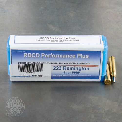 223 Remington Ammo - 20 Rounds of 41 Grain Hollow Point by RBCD ...