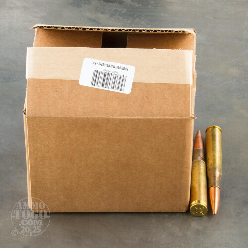50 BMG Full Metal Jacket (FMJ) Ammo for Sale by Lake City - 50 Rounds