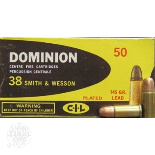 Lead Round Nose (LRN) Ammo for Sale by Military Surplus - 50 Rounds