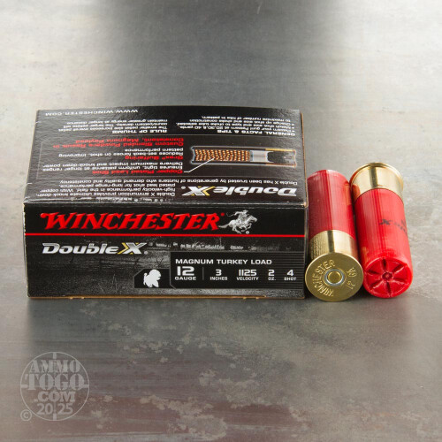 12 Gauge #4 Shot Ammo for Sale by Winchester - 10 Rounds
