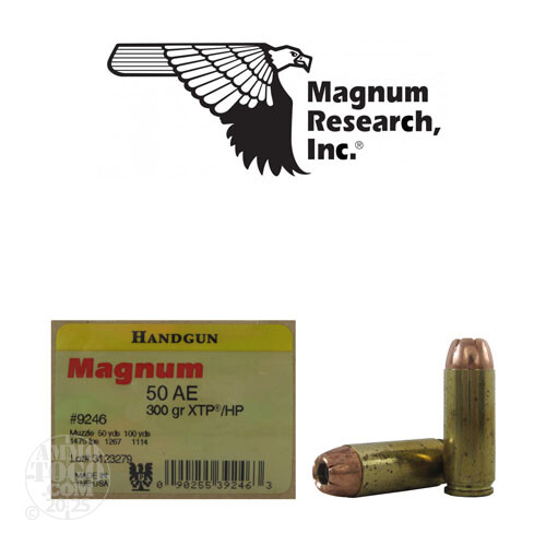 50 Action Express Ammunition for Sale. Hornady 300 Grain - 20 Rounds