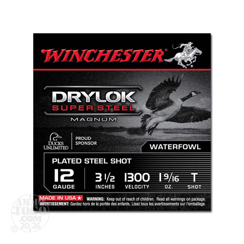 12 Gauge T Shot Ammo for Sale by Winchester - 25 Rounds